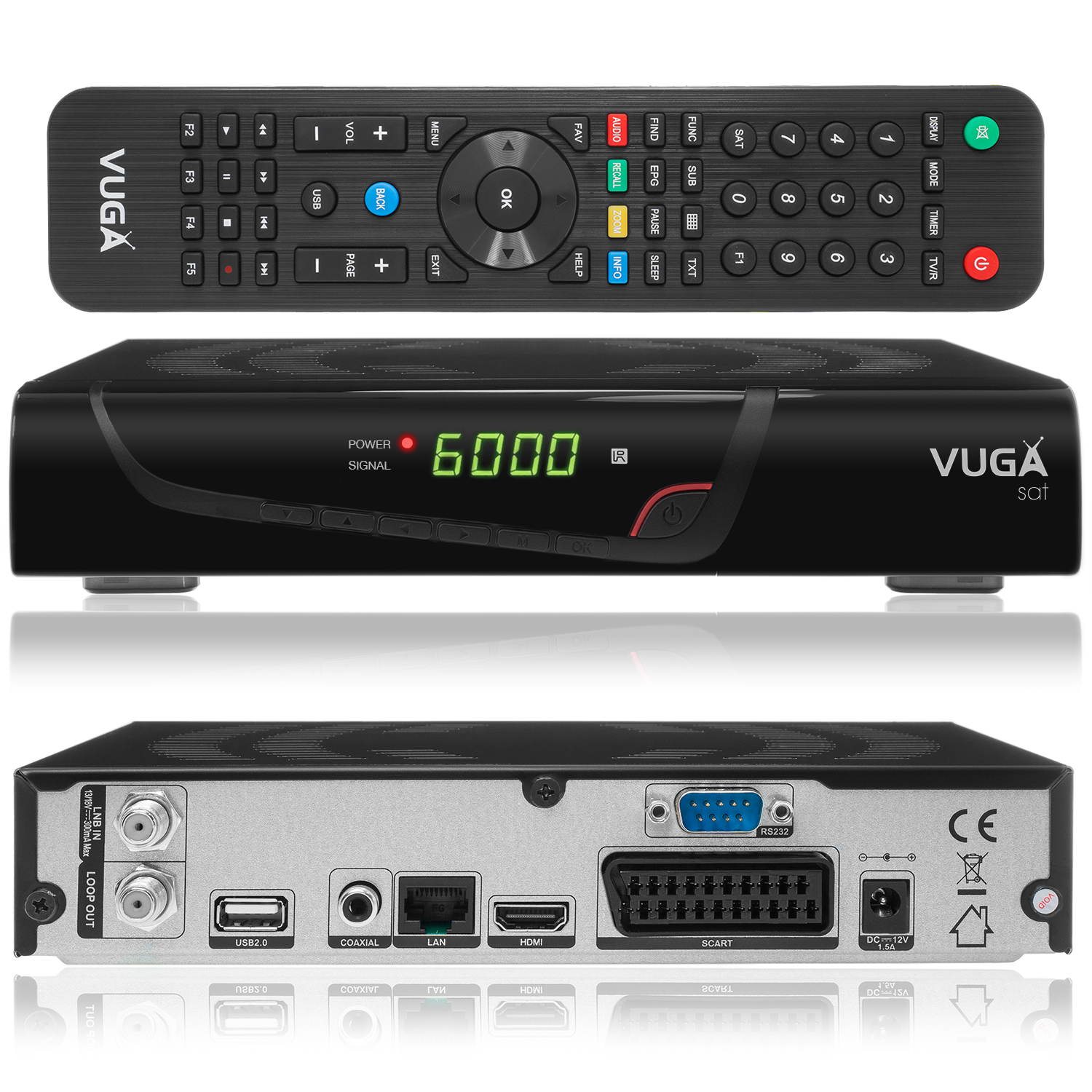VIARK/VUGA sat - DVB-S Sat Receiver