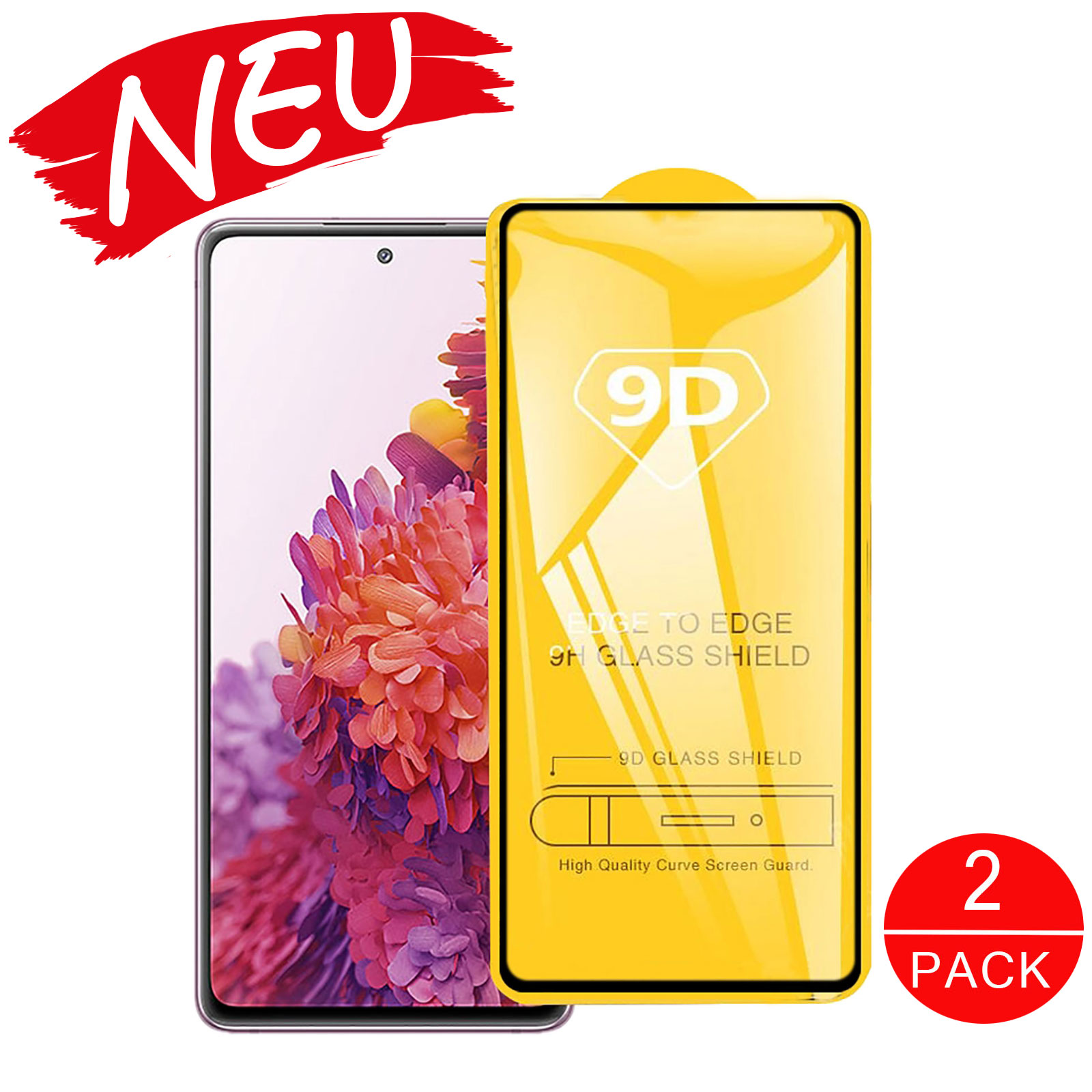 Schutzglas Handy Displayschutz Samsung Galaxy S20E